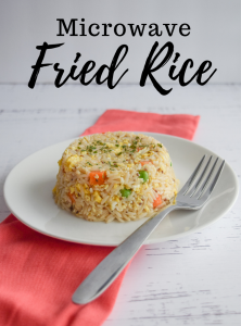 Microwave Fried Rice | Just Microwave It