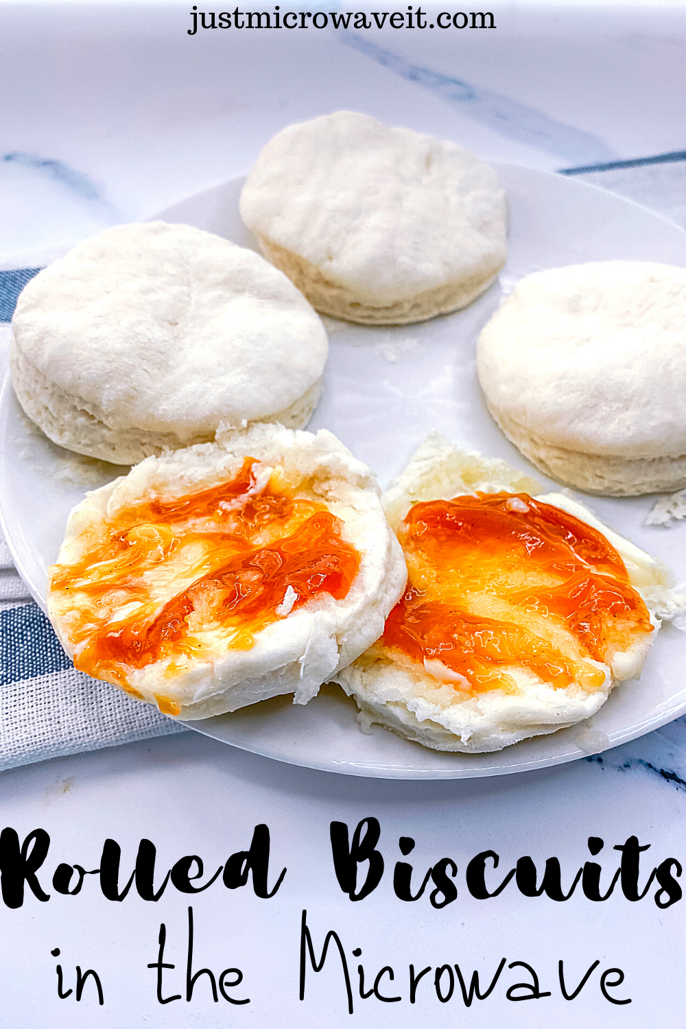 Rolled Biscuits in the Microwave | Just Microwave It