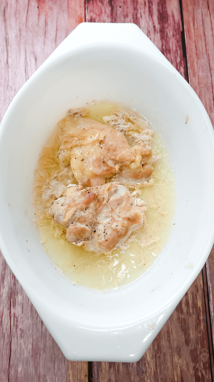 Cook Boneless Chicken Thighs in the Microwave | Just Microwave It