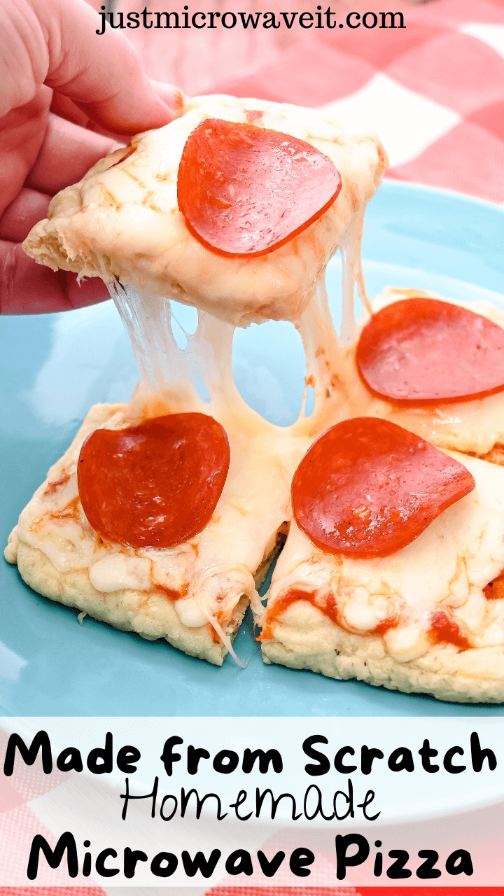 Homemade Pizza in the Microwave | Just Microwave It