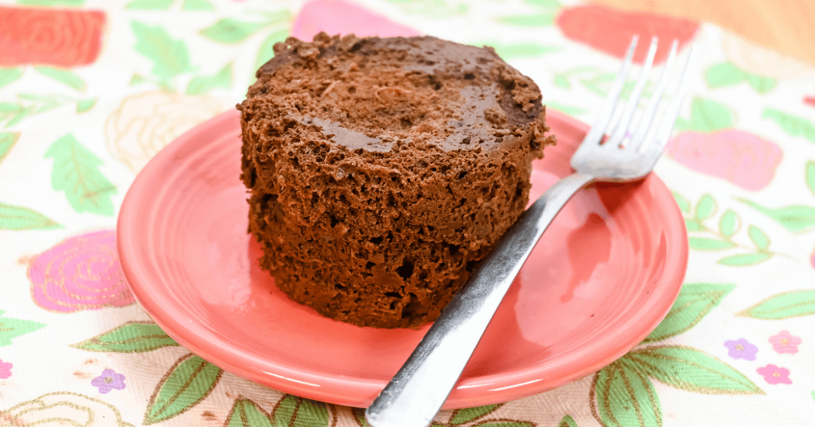 How to make Banana Mocha Pudding Mug Cake | Just Microwave It