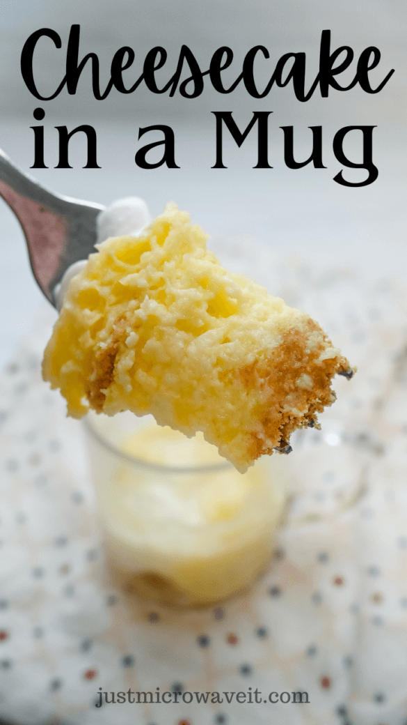 How to make Microwave Mug Cheesecake | Just Microwave It