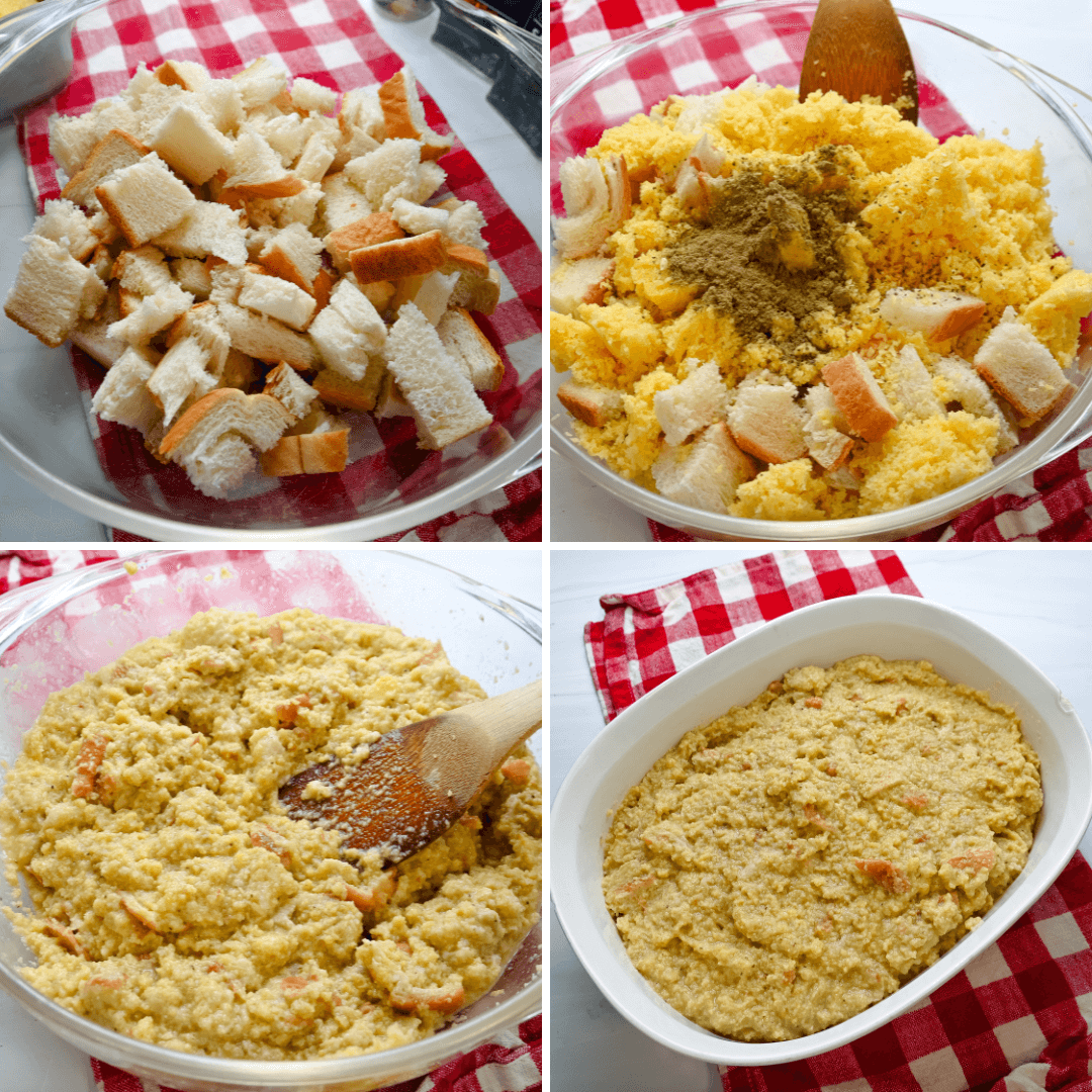 How to make Microwave Cornbread Dressing | Just Microwave It