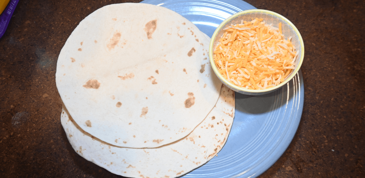 How to make a Quick Microwave Cheese Quesadilla | Just Microwave It