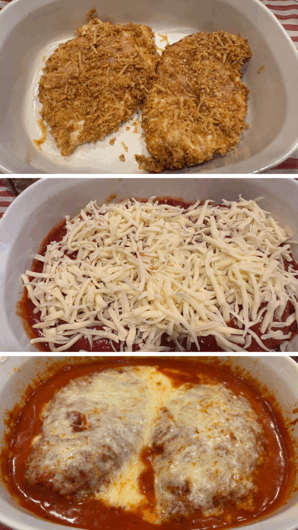 How to make Easy Microwave Chicken Parmesan | Just Microwave It